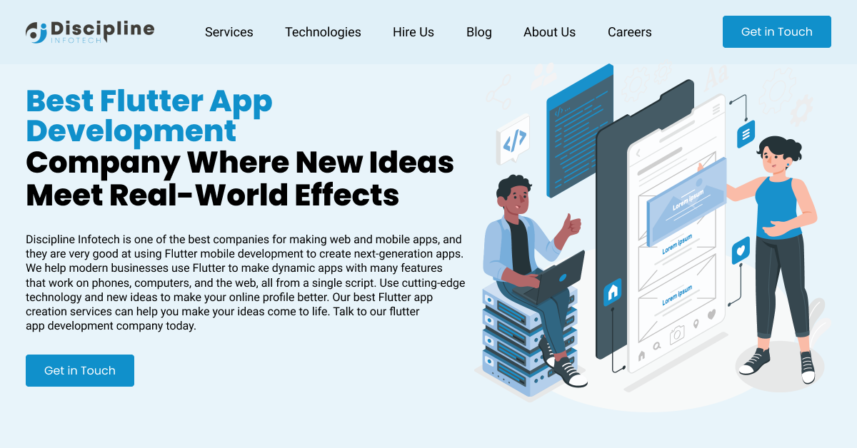 Flutter App Development Company | Flutter App Development Services